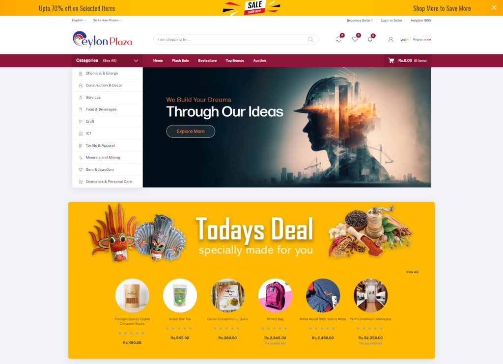 Reinventing Online Retail at Ceylon Plaza - NexPlus (Pvt) Ltd